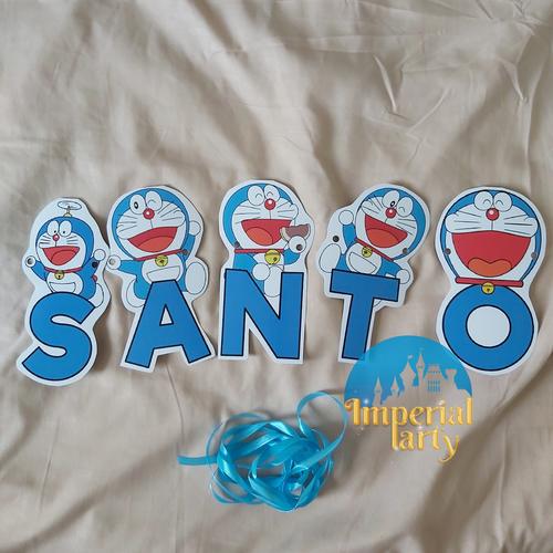 Promo Custom Bunting Flag Banner Huruf Doraemon - Jakarta Barat ...