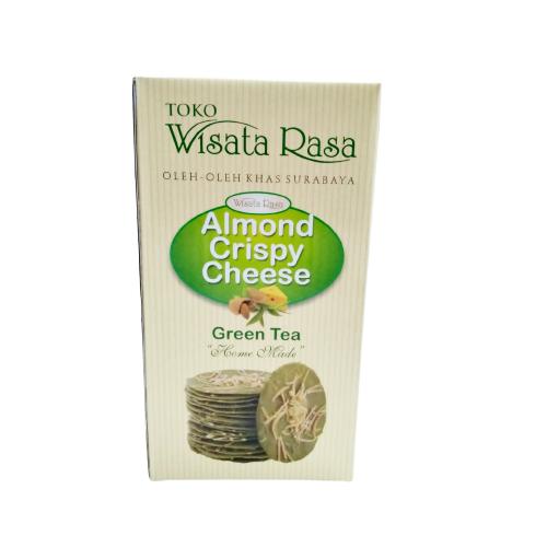 Jual Wisata Rasa Green Tea 150gr Almond Crispy Cheese - Kota Bekasi ...