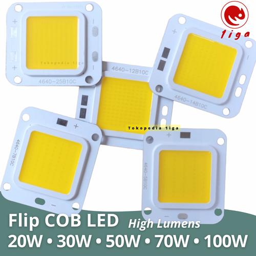 Promo Flip COB LED 20W 30W 50W 70W 100W - Mata Lampu LED Lampu Sorot ...