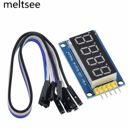 Jual Modul Tampilan Led Tabung Digital 4 Bit Empat Serial Untuk Driver ...