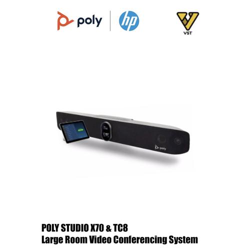 Jual Poly X70 + TC10 Large Room Video Conferencing System - Jakarta Barat - VST Indonesia ...