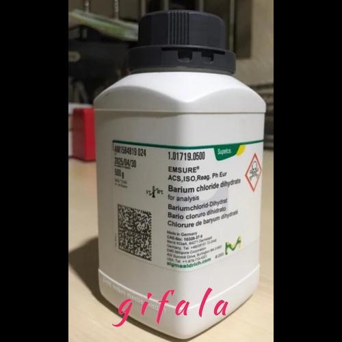 Jual Barium Chloride/Bacl2 Merck for Analisis 50 gram - Kab. Bogor ...