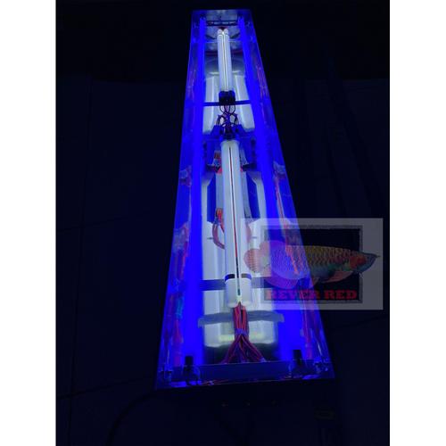 Jual Lampu tanning kombinasi arwana aquazonic dan pll taning ikan ...