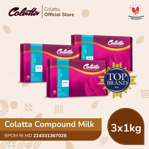 Jual Bundling Colatta Compound Chocolate Milk 1Kg - Isi 3 - Kota Depok ...
