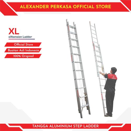 Jual ALUMINIUM TANGGA EXTENSION LADDER BANGUNAN PERTUKANGAN RUMAH - 8 ...