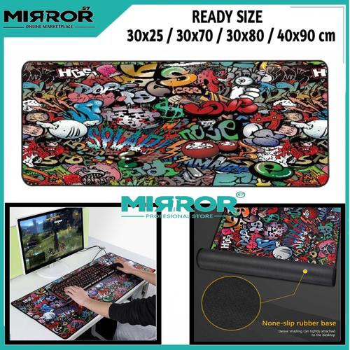 Jual Mouse Pad Gaming XL Gravity Desk Mat 30x25 / 70x30 / 80x30 / 90x40 ...
