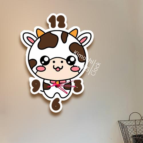 Jual JAM DINDING CUSTOM SAPI CIBI ANAK SAPI HIASAN DINDING ANAK SAPI ...