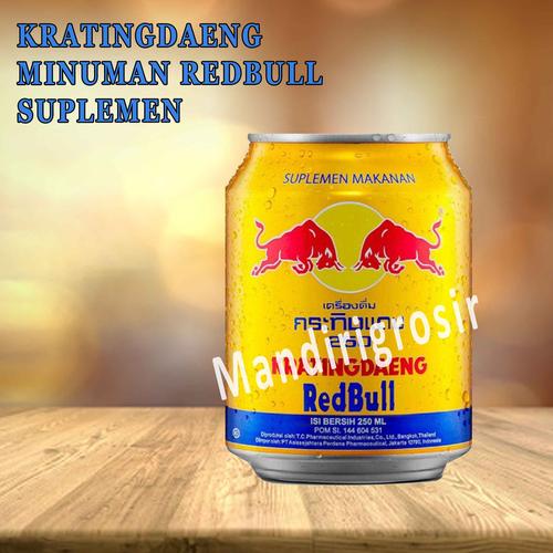 Promo KRATINGDAENG* MINUMAN SUPLEMEN* REDBULL 250ML - Jakarta Pusat ...
