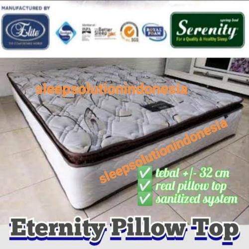 Jual SLEEPSO Kasur Springbed Elite Serenity Eternity 120 160 180 200 ...