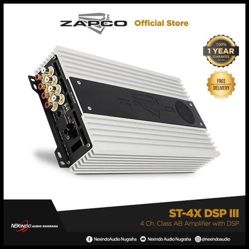 Jual Zapco ST 4X DSP 2021 4 Ch. Class AB Amplifier with DSP - Jakarta ...