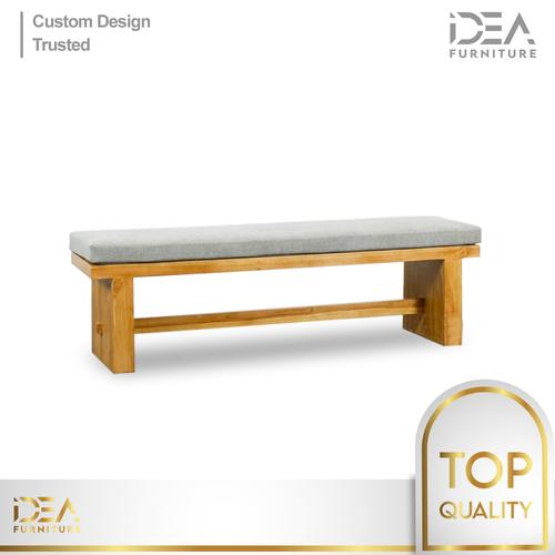 Jual Kursi Bangku Panjang Kayu Jati Sofa Bench Minimalis Modern - Kab ...