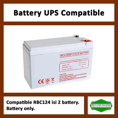 Jual Battery UPS APC RBC124 Compatible - Kota Tangerang - Multi Cakra ...