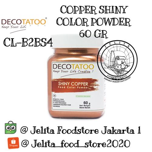 Jual Decotatoo COPPER SHINY COLOR POWDER 60 gr CL-B2BS4, Pewarna ...