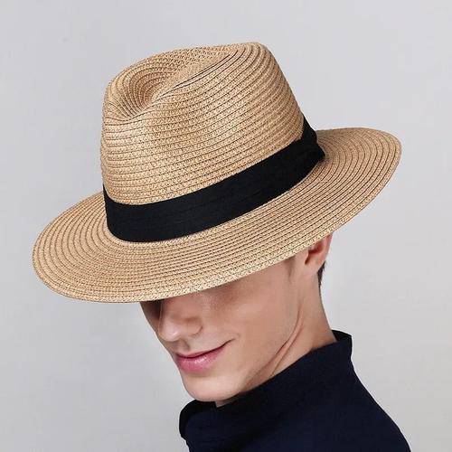 Jual topi cowboy fedora jerami panama jazz pita hitam - Hitam - Jakarta ...