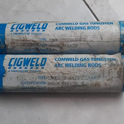 Jual KAWAT LAS CIGWELD TIG TYPE- COMWELD 2209 STAINLESS 2.4MM - Kota ...