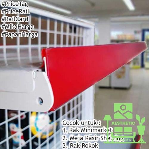 Jual Limited Price Rail - Price Tag - Rail Card Rak Minimarket - Label ...