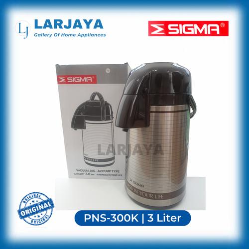 Jual Termos Pompa Air Panas Sigma 3 Liter | Vacuum Jug PNS-300K ...