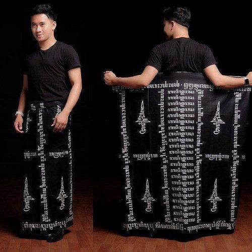 Jual Sarung Batik Motif Keris Aksara Jawa Honocoroko Dewasa E1 - Putih ...