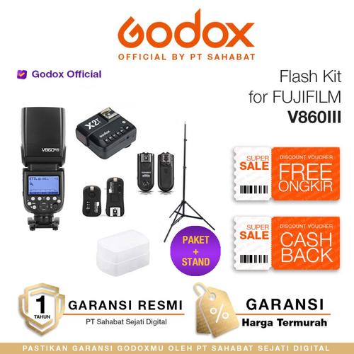 Jual Godox V860III Godox V860 III Flash Camera - For Fuji - UNIT ONLY ...