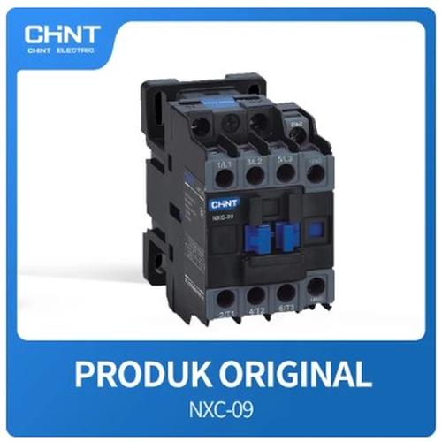 Jual CHINT AC CONTACTOR NXC-09 COIL 220V - NXC-09 - Jakarta Barat - Mr Listrik | Tokopedia