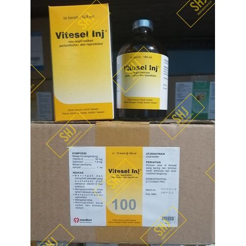 Jual VITESEL INJEKSI (MENGOPTIMALKAN PERTUMBUHAN TERNAK) - Kota ...