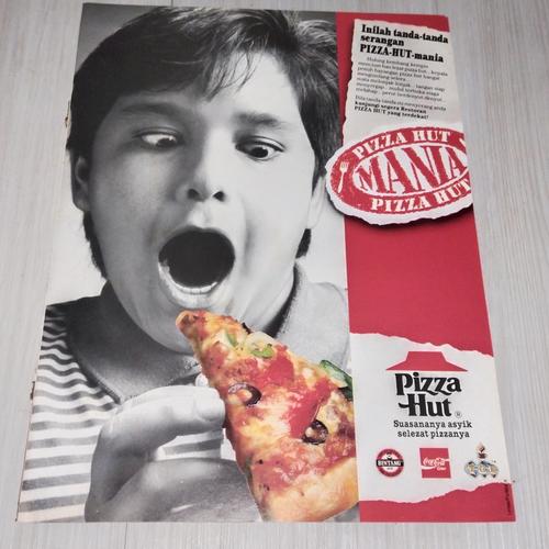 Jual Iklan Cetak Jadul Pizza Hut - Putih - Kota Bandung - Kawan ...