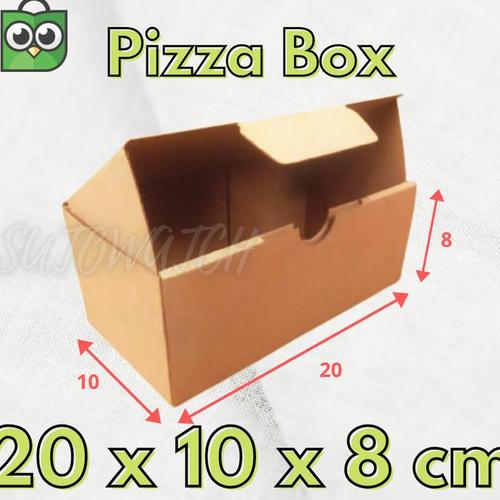 Jual bt pizza box [20x10x8] / diecut kardus hampers / dus kue kemasan ...