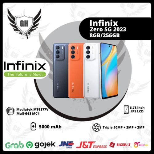 Promo Infinix Zero 5G 2023 [ 8GB - 256GB ] Smartphone - Garansi Resmi - Coral Orange Cicil 0% 3x ...