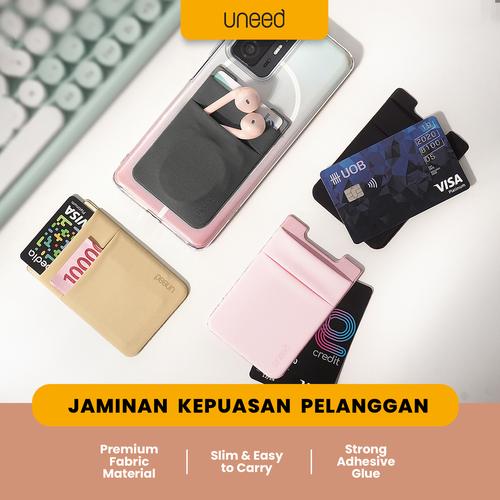 Promo Uneed Sticky Phone Card Holder / Card Holder Hp Tempel - UPH921 ...