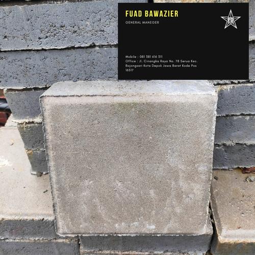 Jual paving ubin, Konblok ubin kotak, paving kotak 20x20 - Kota Depok ...