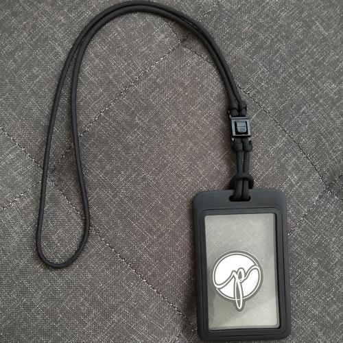 Jual minimalist Lanyard ID Card nametag dua sisi lanyard govo lanyard ...