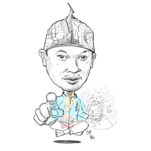 Jual PROMO KARIKATUR Sketsa full Body - Kab. Bogor - Bew Studio | Tokopedia