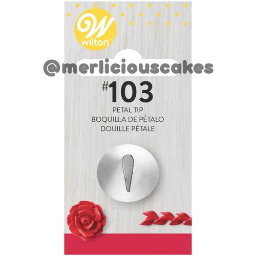 Jual Wilton Petal Tip Spuit No 103 Piping Tip Original - Jakarta Pusat ...