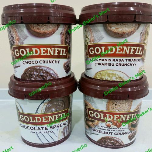 Jual Goldenfill Selai Rasa 1 Kg Untuk Olesan Roti/Kue/Cake Aneka Rasa ...