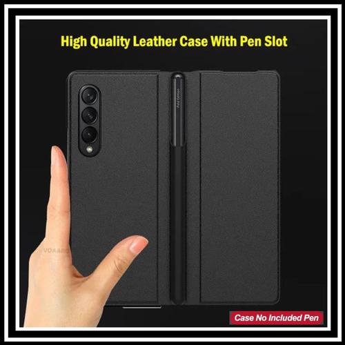 Jual SAMSUNG GALAXY Z FOLD3 FOLD 3 FLIP COVER LEATHER ORIGINAL CASE S ...