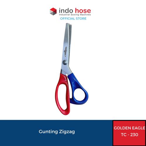 Promo Gunting Kain ZIG ZAG Golden Eagle TC230 - Original - Jakarta Utara - Indohose_NEW | Tokopedia