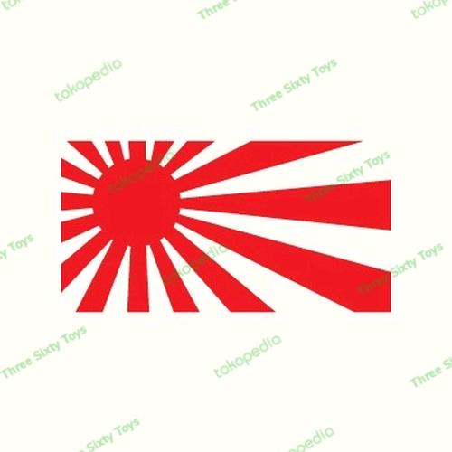 Jual Cutting Sticker Stiker Nippon Rising Sun Logo Japan JDM Vinyl ...