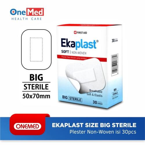 Jual Plaster Plester Luka Ekaplast Soft Big Onemed Box Isi 30's - Kota ...