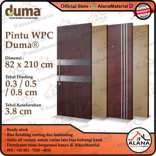 Jual Pintu Duma Door WPC ( 82 x 210 cm ) Router All Model / Variant ...