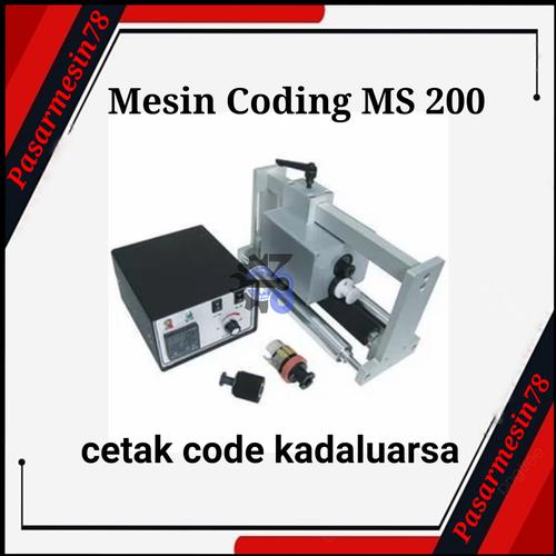 Jual Mesin Coding MS 200 Cetak Kadaluarsa dan Expired Date - Jakarta ...