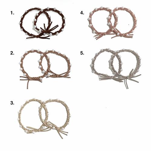 Jual Karet Rambut / Kuncir / Kabel / Polos / Made in Korea / 2pcs ...