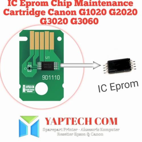 Jual IC EEPROM Reset Chip MC-G02 Maintenance Catridge Canon G1020 G2020 ...