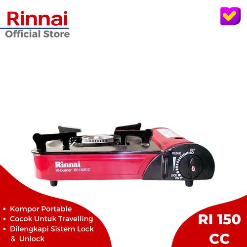 Jual Rinnai RI 150 CC Kompor Portable Gas Tabung Kompor Travel ...