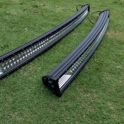 Jual led light bar curve 5 mode sinar putih kuning offroad premium - PJ ...