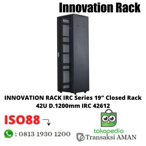 Jual INNOVATION RACK IRC Series 19" Closed Rack 42U D.1200mm IRC 42612 ...
