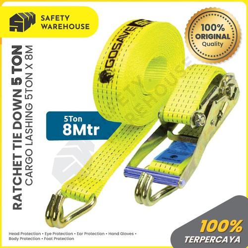 Jual Ratchet Tie Down 5 Ton x 8M / Cargo Lashing Pengikat Barang ...