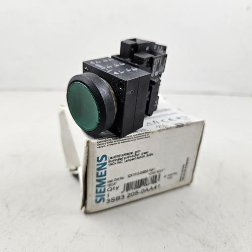 Jual Siemens 3SB3 205-0AA41 250V Illuminated Push Button Lampu NO+NC ...