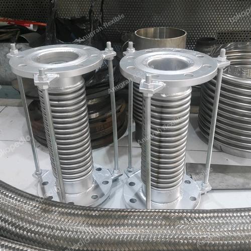 Jual expansion joint 4 inch connection flange PN 16 panjang 40cm ...