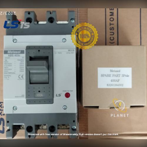 Jual MCCB - ABS403C350 - ABS403c 3P 350A 65KA - LS ELECTRIC - Jakarta Pusat - Planet Listrik ...