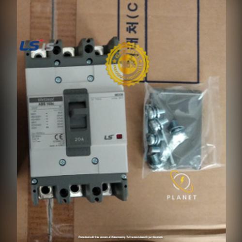 Jual MCCB - ABS103C020 - ABS103c 3P 20A 42KA - LS ELECTRIC - Jakarta Pusat - Planet Listrik ...